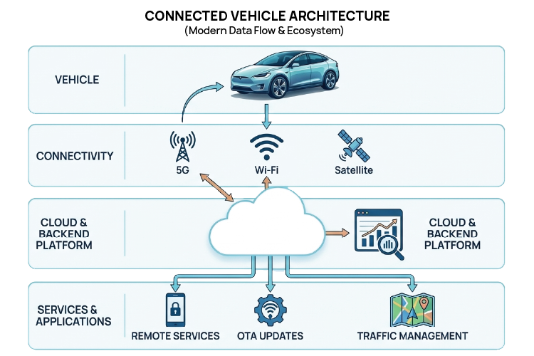 How Connected Vehicle Tech Are Transforming Automotive Mobility in 2026 ...